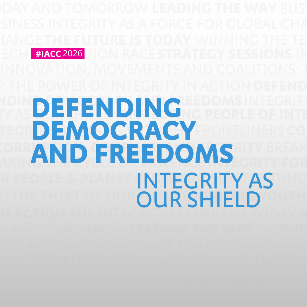 Defending Democracy and Freedoms: Integrity as our Shield - IACC Series