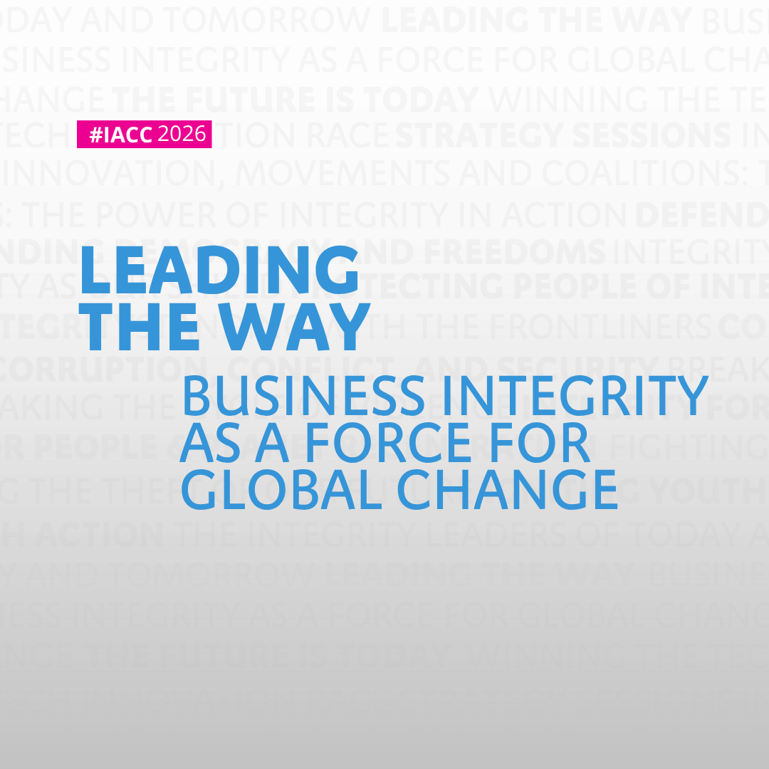 Leading the Way: Business Integrity as a Force for Global Change - IACC ...